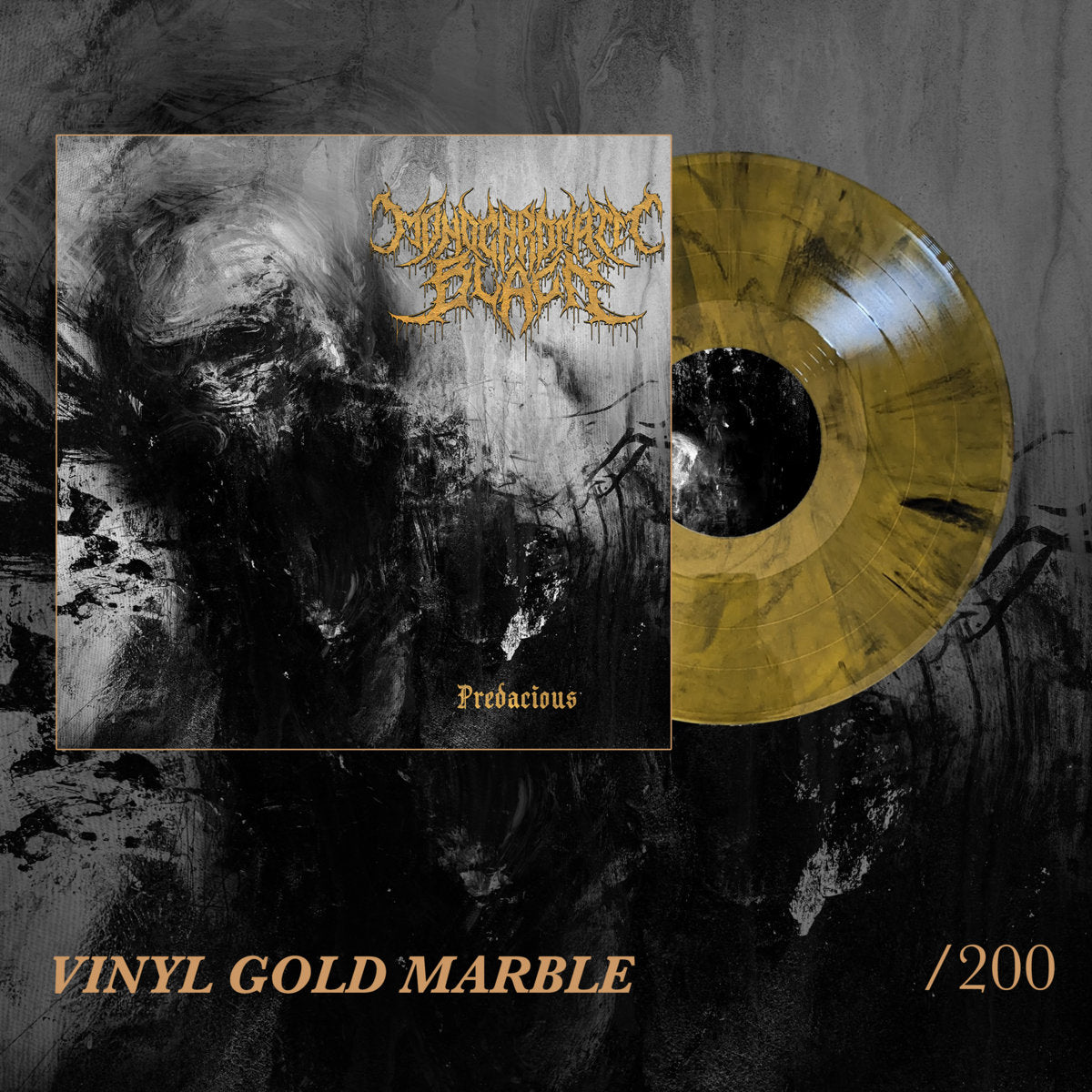 Monochromatic Black - Predacious LP – Northern Void Records